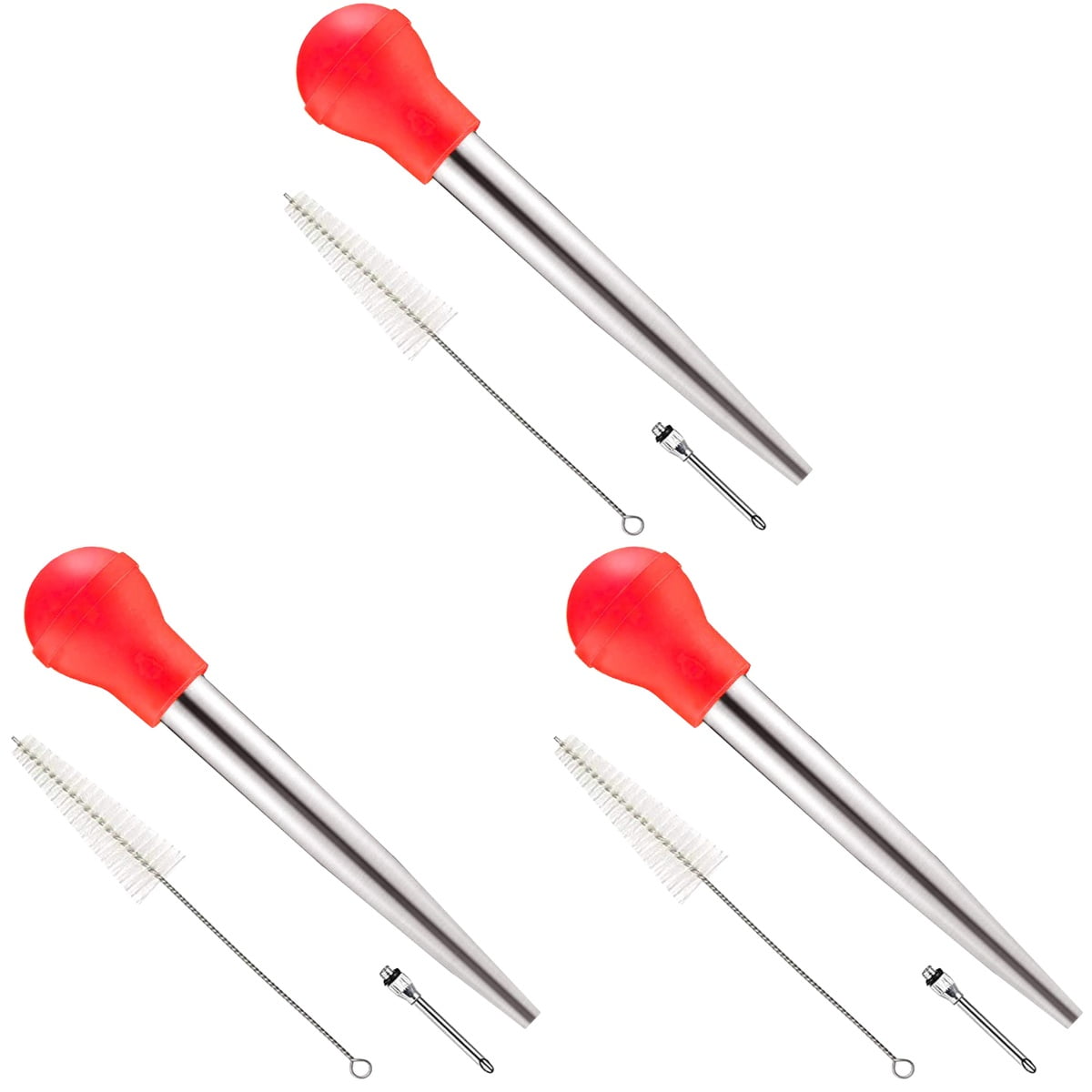 Langeriy 3 Sets of Turkey Flavor Injector Needle Flavor Injection Tool ...