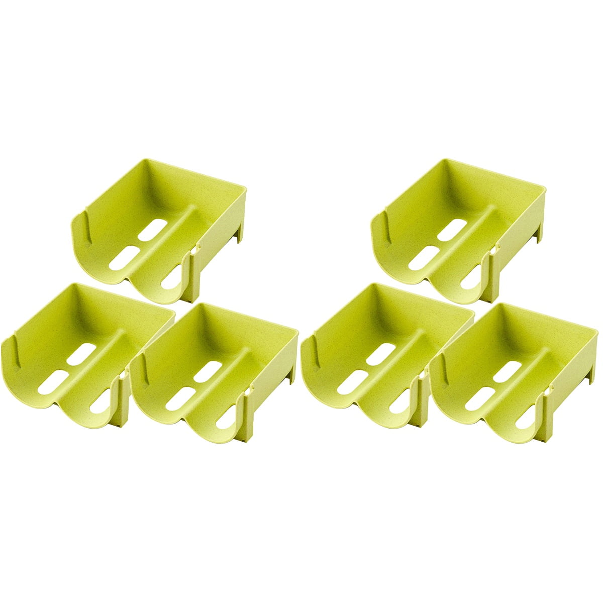 Langeriy 6 Pcs Multi-function Beer Rack Stackable Beer Beverage Storage ...