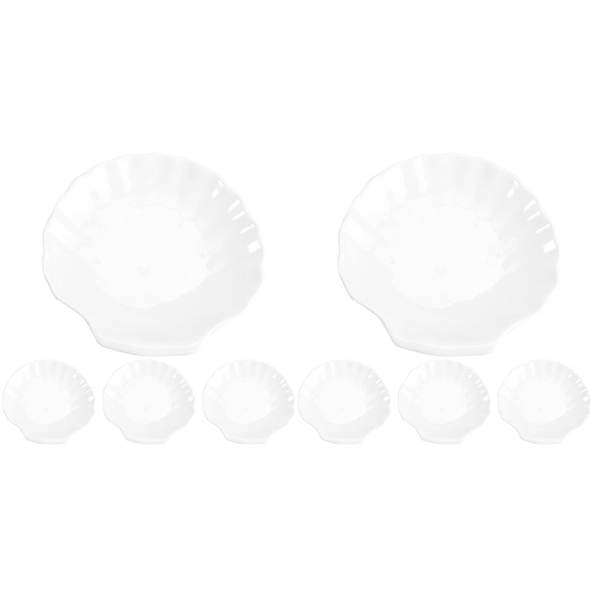 Langeriy 8 Pcs Plates Side Dish Plates Seasoning Plates Home Breakfast ...