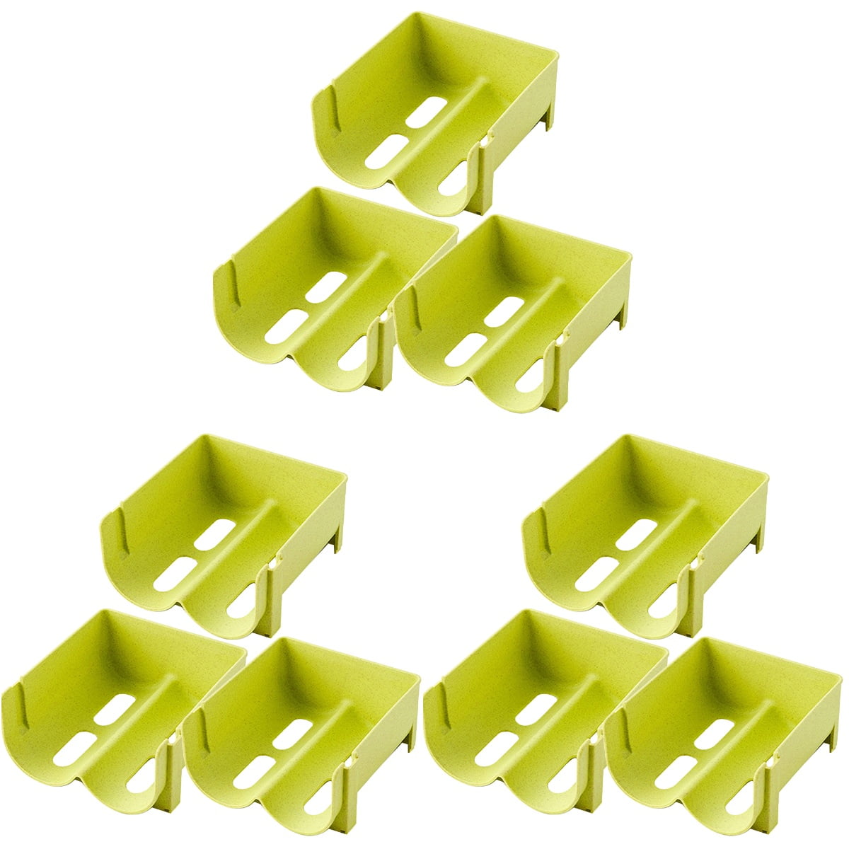 Langeriy 9 Pcs Multi-function Beer Rack Stackable Beer Beverage Storage ...