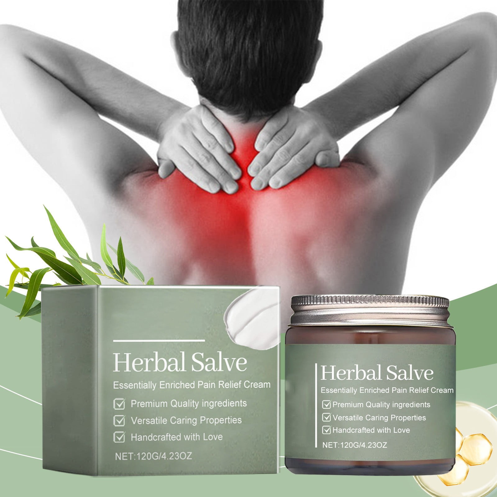 Langruiwanju Clearance! New! Horse Chestnut Paste Joint Muscle Paint ...