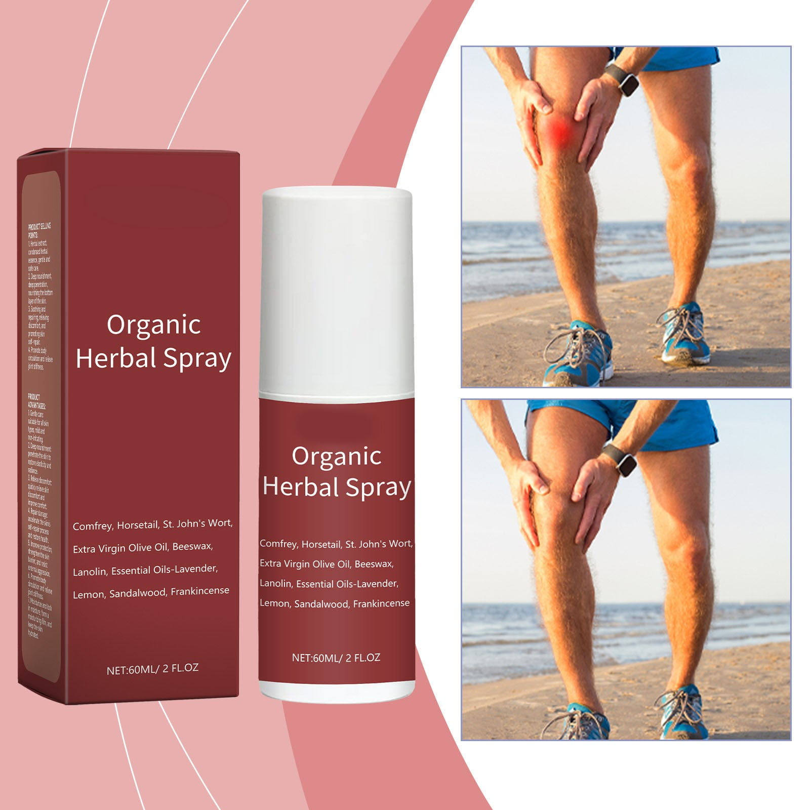 Langruiwanju Feminine Charm New! Herbal Relieving Pain Spray for Joint ...