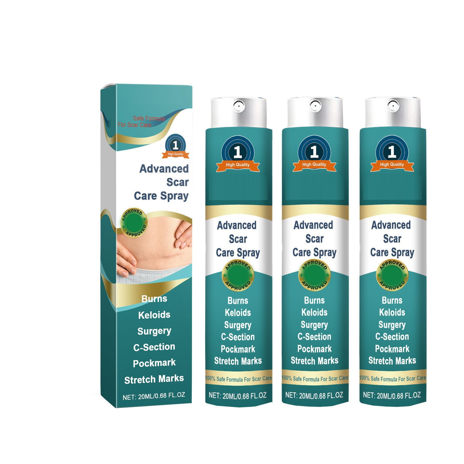 Langruiwanju Good-looking Markdown! Scar Removal Grade Spray, Pregnant ...