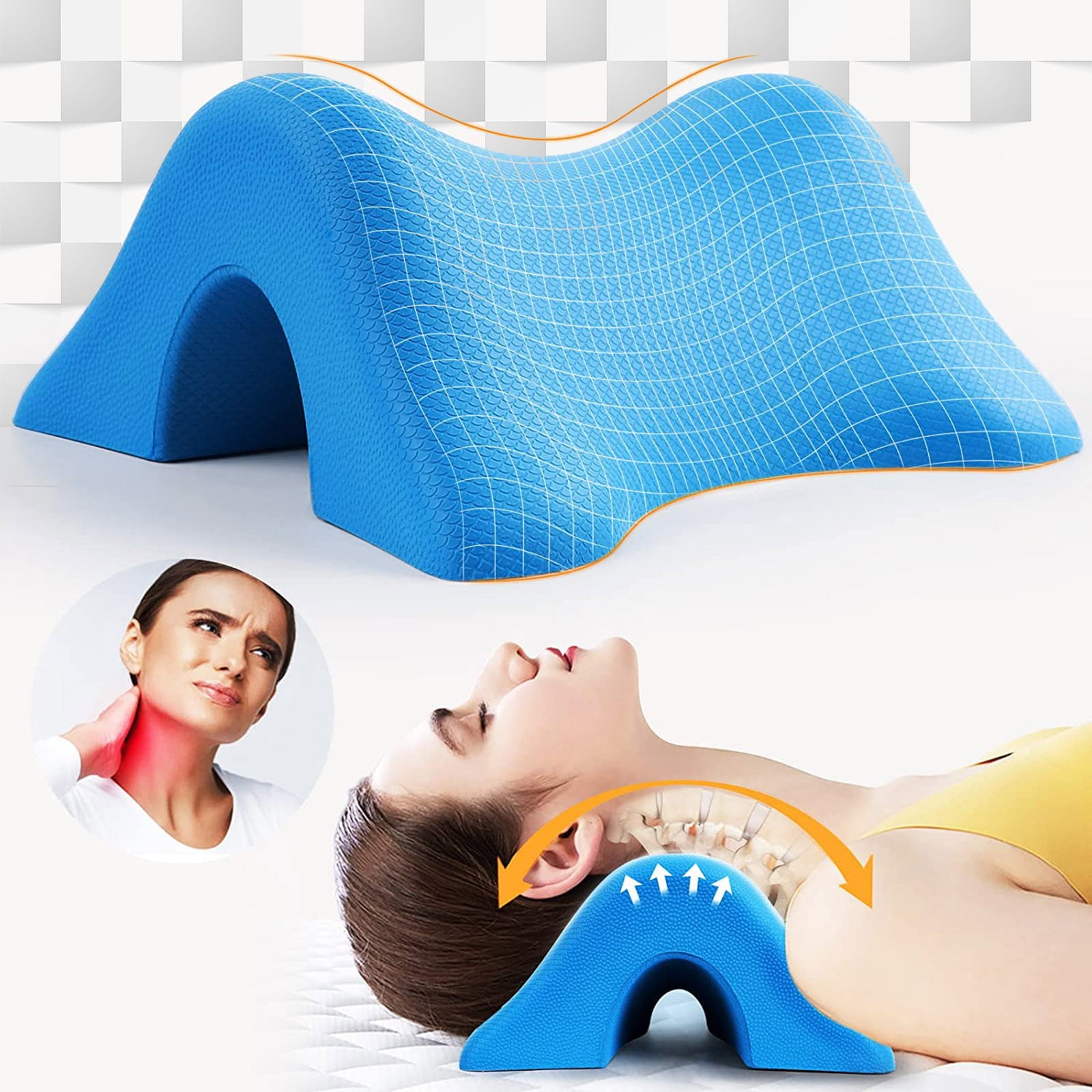 Langruiwanju Women Beauty! Neck Stretcher for Pain Relief, 2022 Neck ...