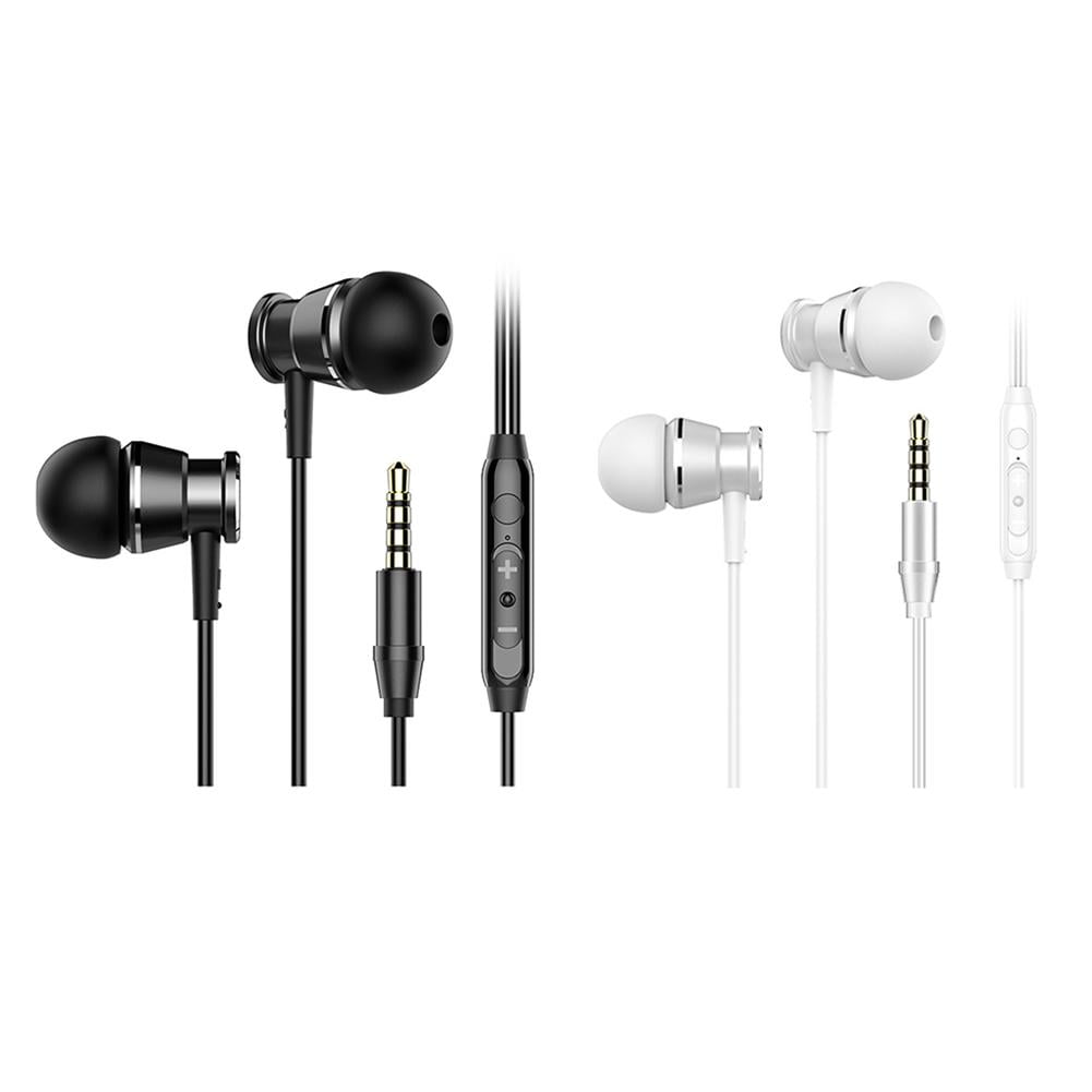 Langsdom M305 Earphone In-ear Headphones w/Mic Sports Bass Earbuds ...