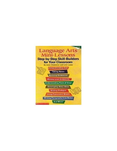 Pre-Owned Language Arts Mini-Lessons: Step-by-Step Skill-Builders for ...