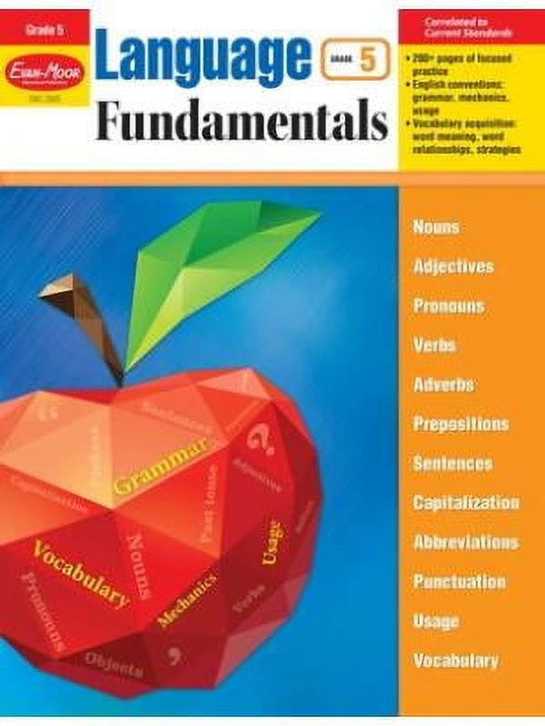 Language Fundamentals, Grade 5 Teacher Resource - Walmart.com