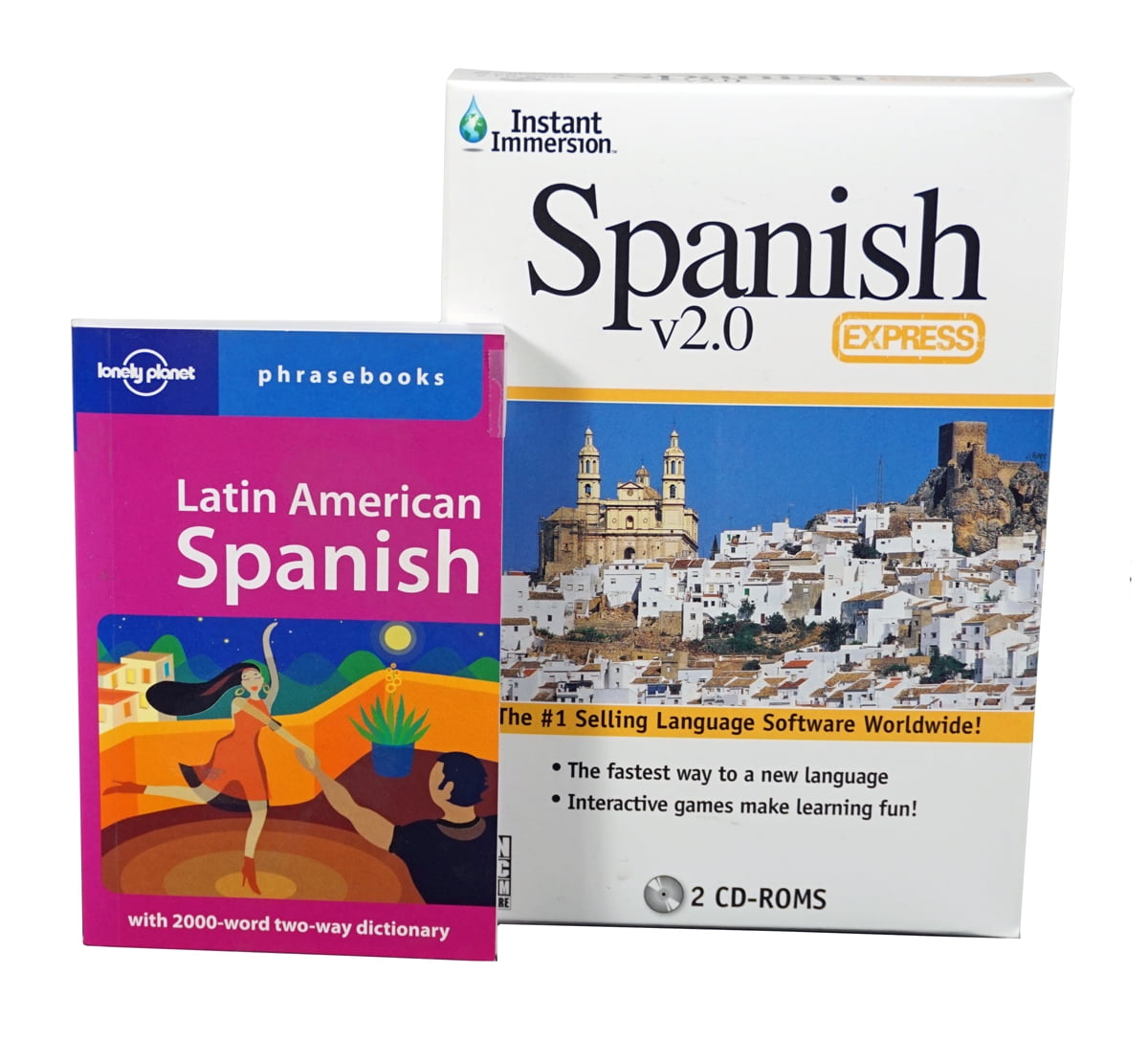 Language Learning Spanish Express Software on 2 CDRoms & 2000 word two ...