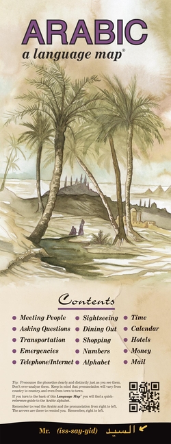 Language Map: Arabic a Language Map : Quick Reference Phrase Guide for ...