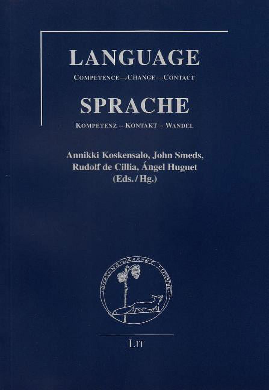 Language / Sprache : Competence-Change-Contact / Kompetenz-Kontakt-Wandel - Walmart.com