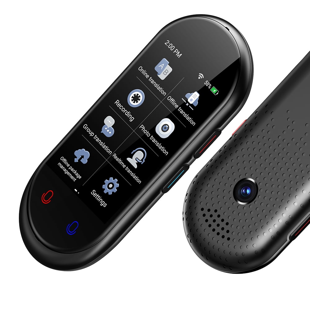 Language Translator Device, 137 Languages Portable Two-Way Instant Translator, Offline Online ...
