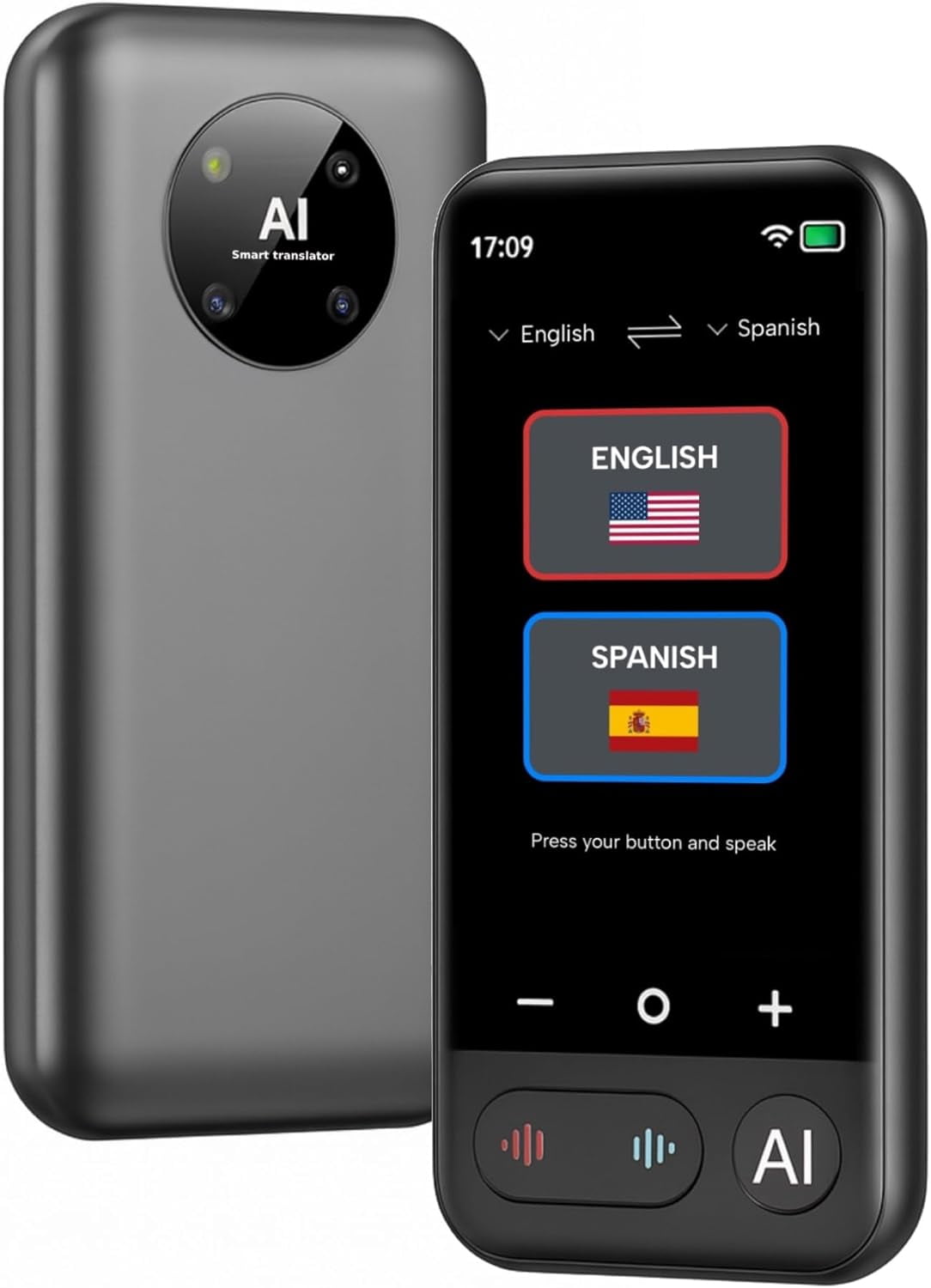 Language Translator Device AI Premium 2026 | 150 Languages | Online ...