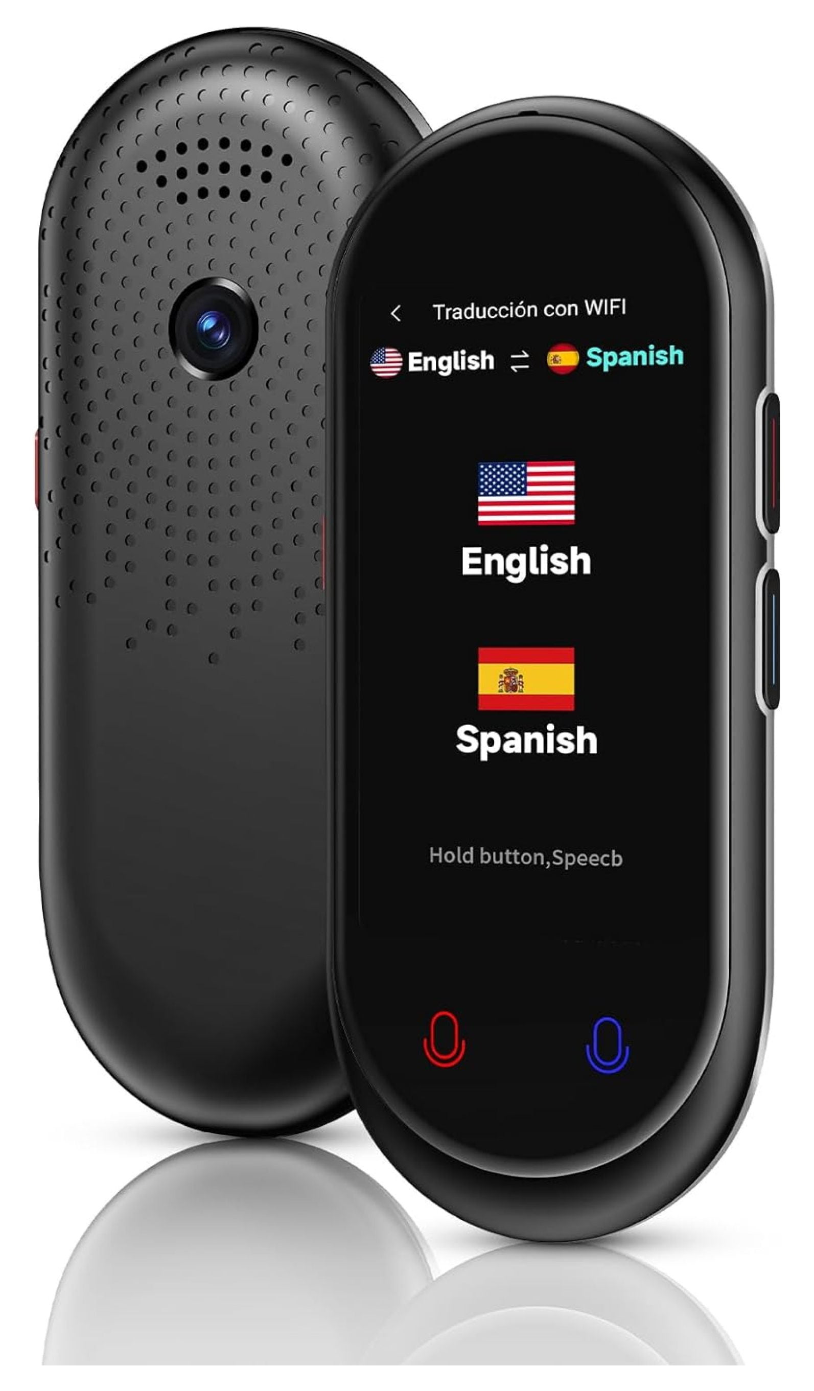Language Translator Device, Translator No WiFi Needed, 5-Way Portable Translator, Real Time 138 ...
