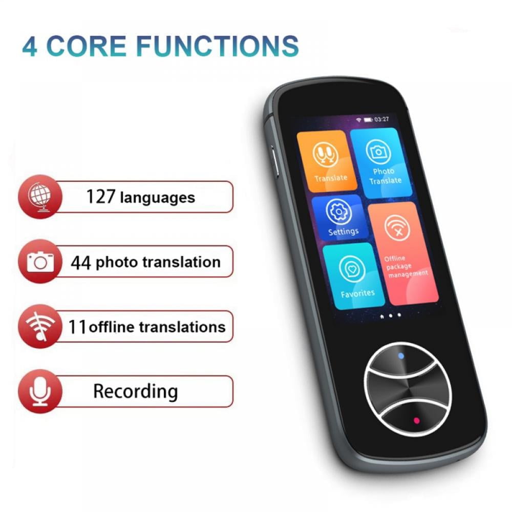 Language Translator Device, Portable 127 Languages Two Way Instant ... Language Translator Device, Portable 127 Languages Two Way Instant ...