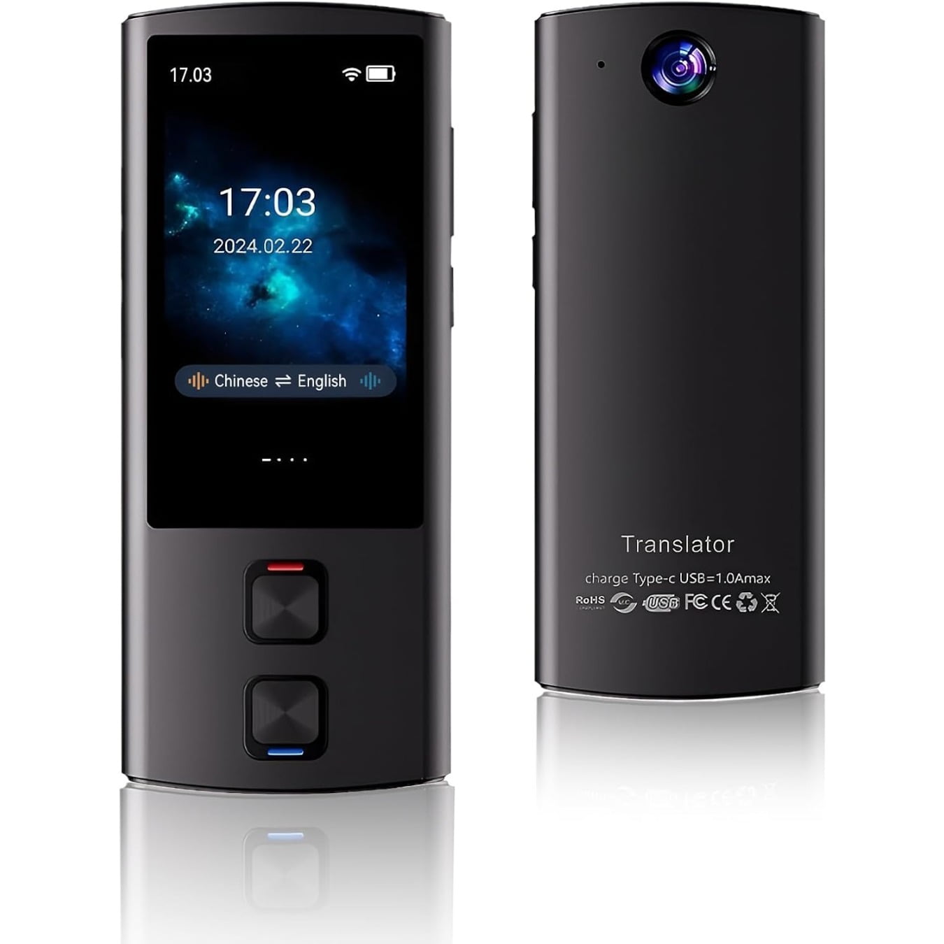 Language Translator Device, Real Time Translation Device for 138 ...