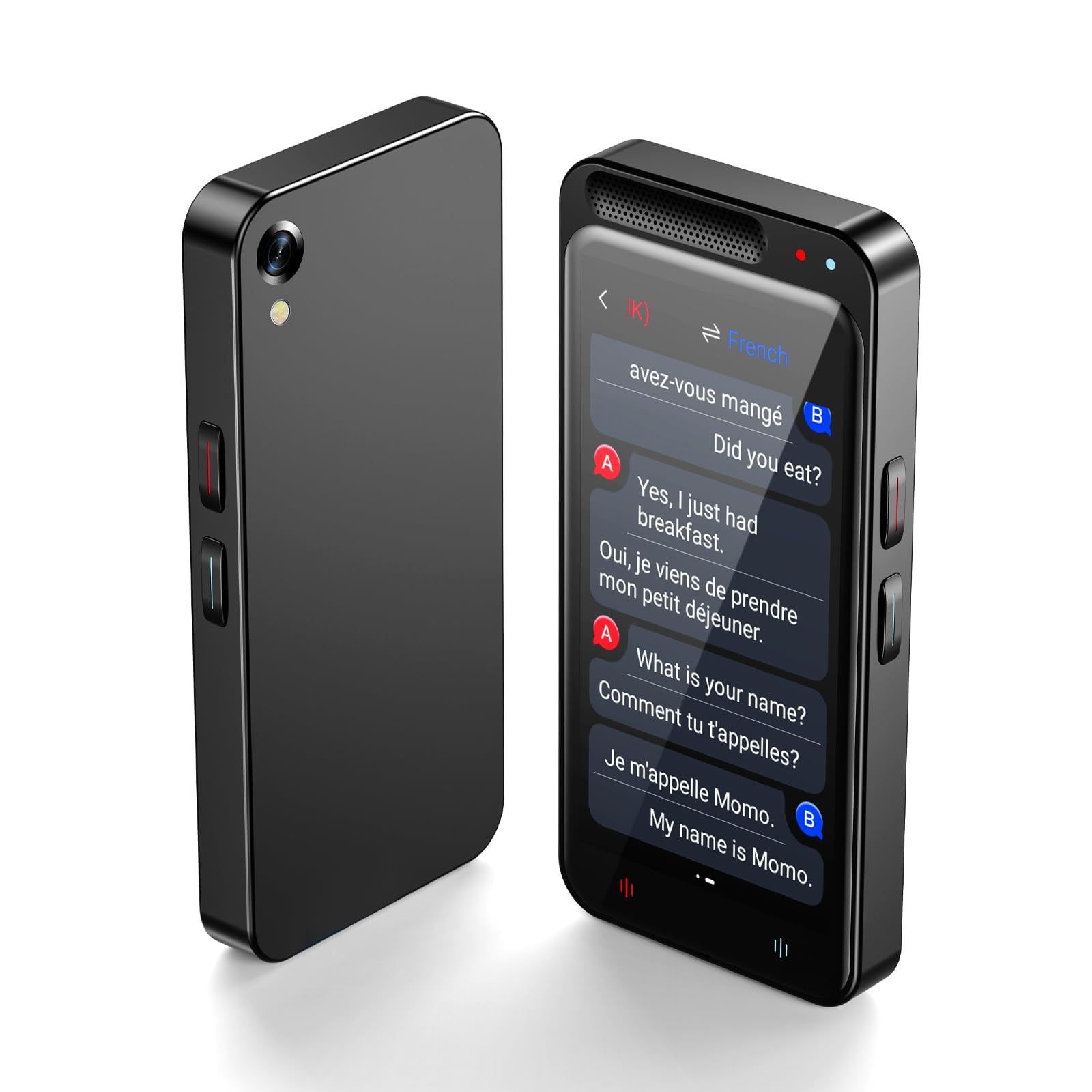 Language Translator Device No WiFi Needed, Two-Way Real Translator Device Upgraded ChatGPT, 138 ...