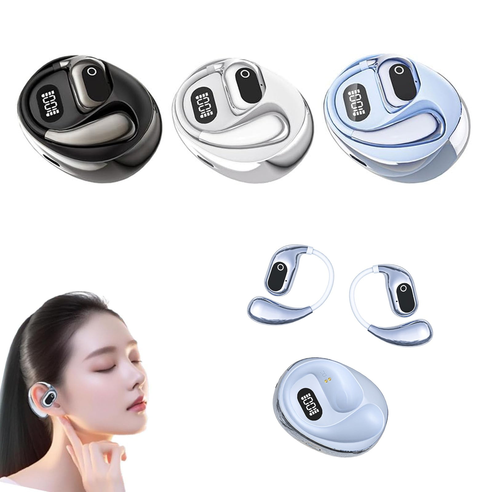 Language Translator Earbuds 3-in-1 Translation Earbuds 75 Languages ...