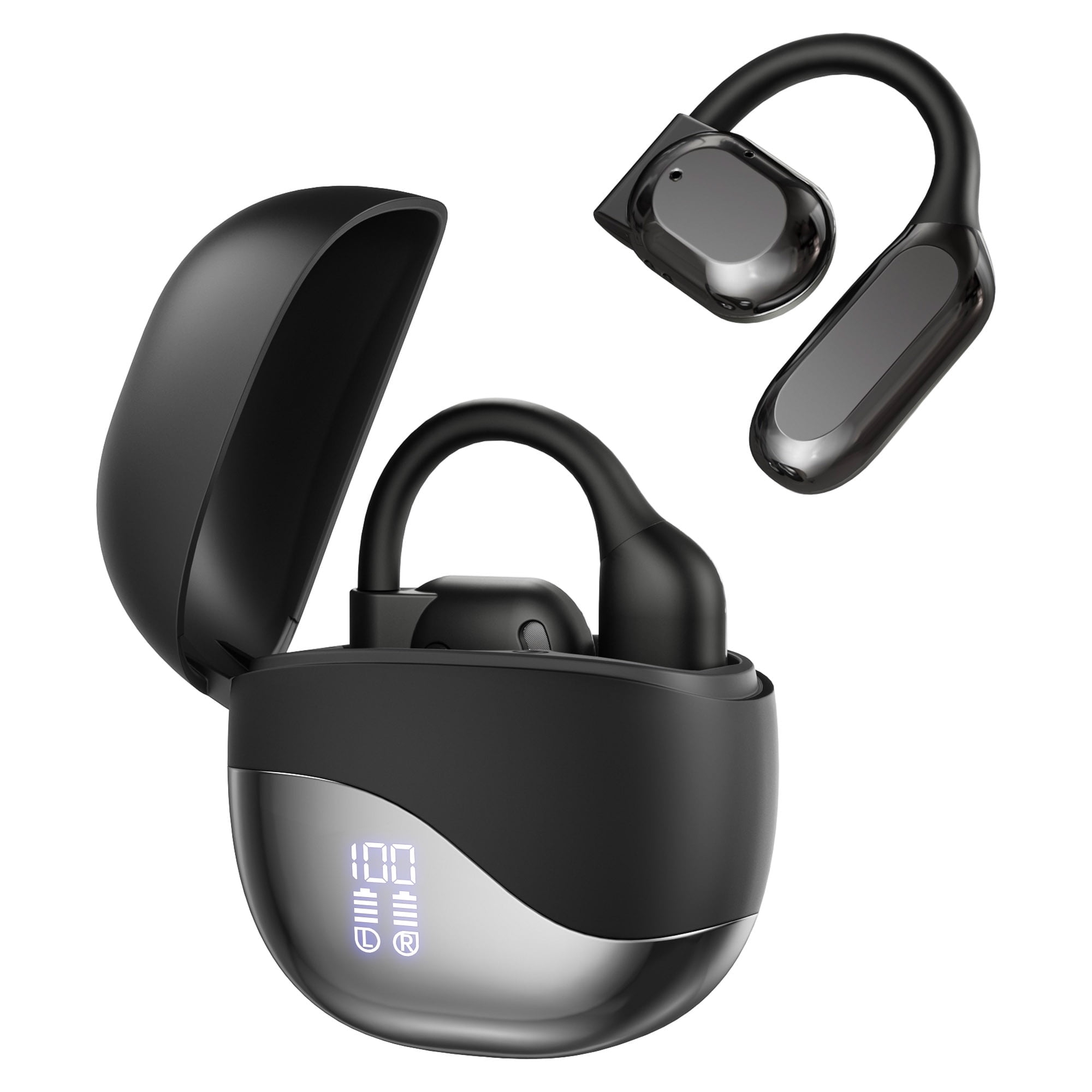 Language Translator Earbuds Real Time, 2025 New Open Ear Wireless AI Headphones Language ...