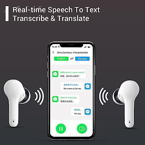 Language Translator Earbuds - Two-Way Translator Device - Offline ...