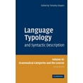 Language Typology and Syntactic Description: Volume 3, Grammatical ...