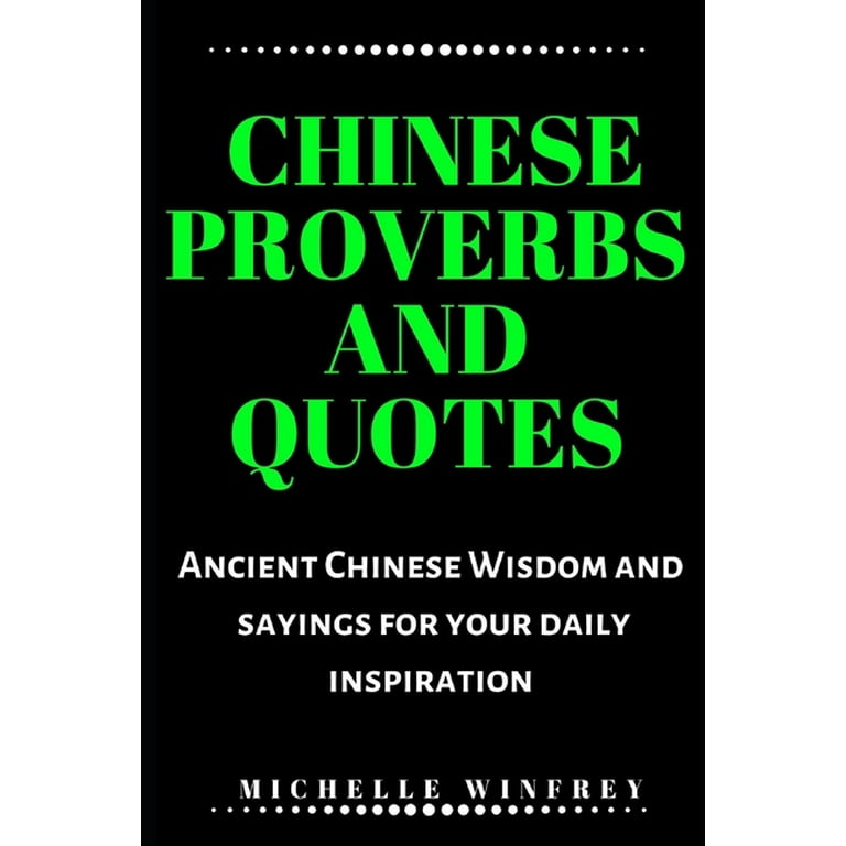 Chinese Proverbs About Wisdom