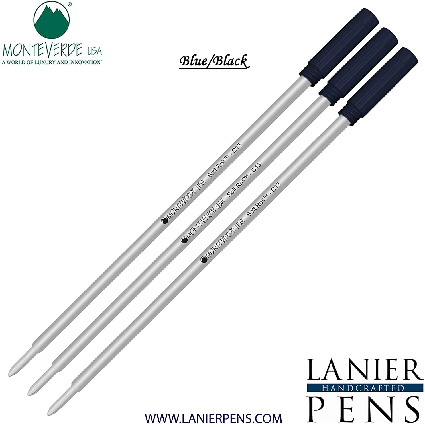 Lanier Combo Pack - 3 Pack - Monteverde Soft Roll Ballpoint C13 Paste ...