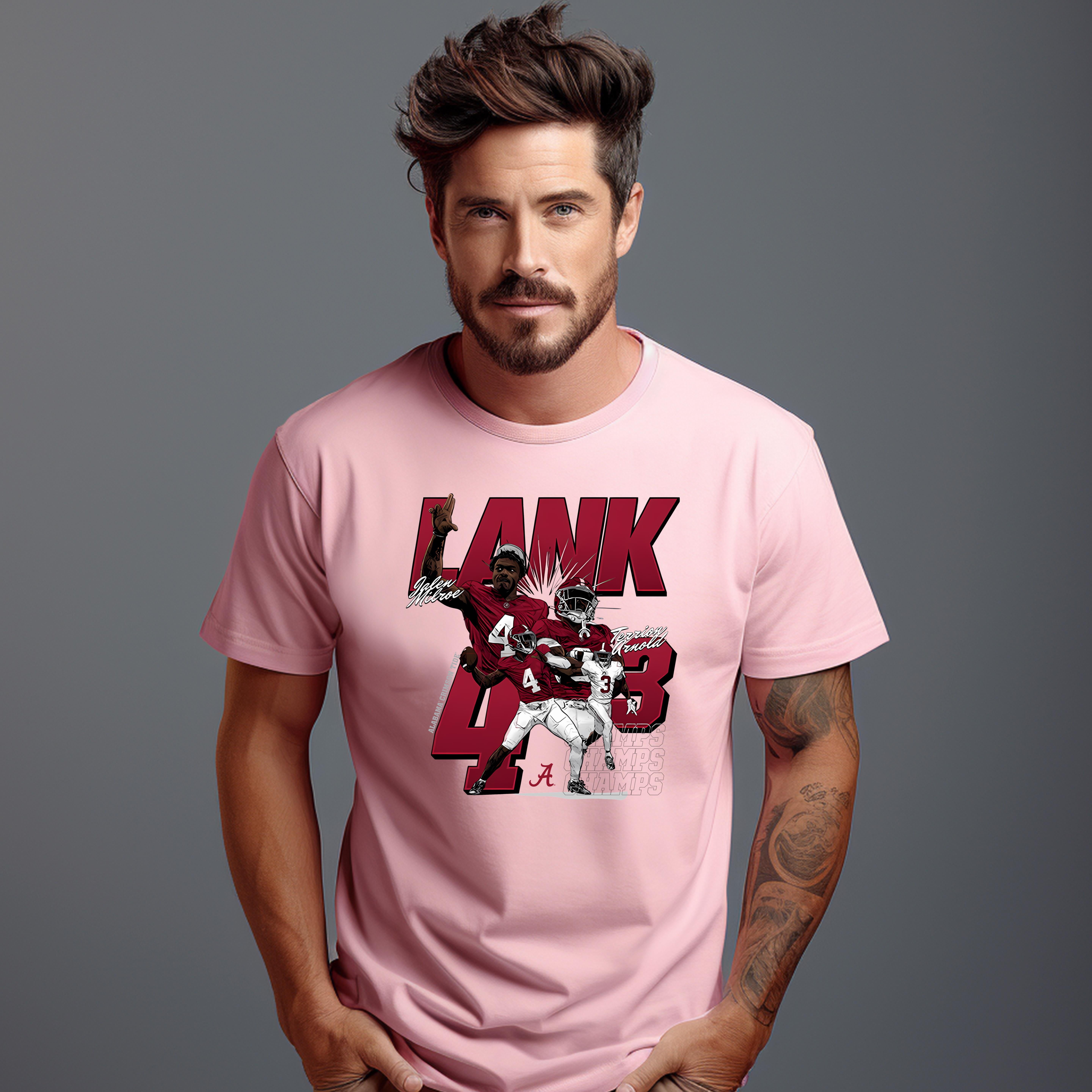 Lank Alabama Shirt Jalen Milroe Terrion Arnold Shirt, Tshirt Unisex Up ...