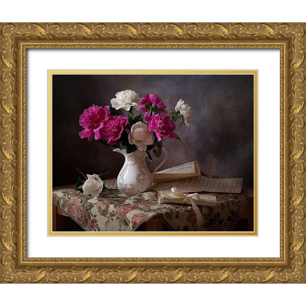 Lankina, Alina 14x12 Gold Ornate Wood Framed with Double Matting Museum Art Print Titled - Still ...