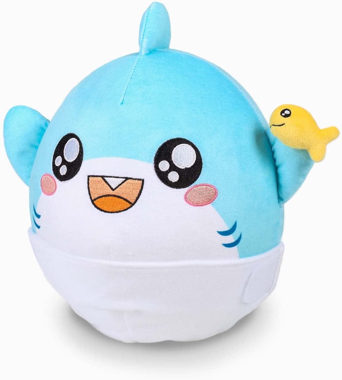 LankyBox Merch Baby Thicc Shark Plush Pillow Toy for Kids Soft Stuffed ...