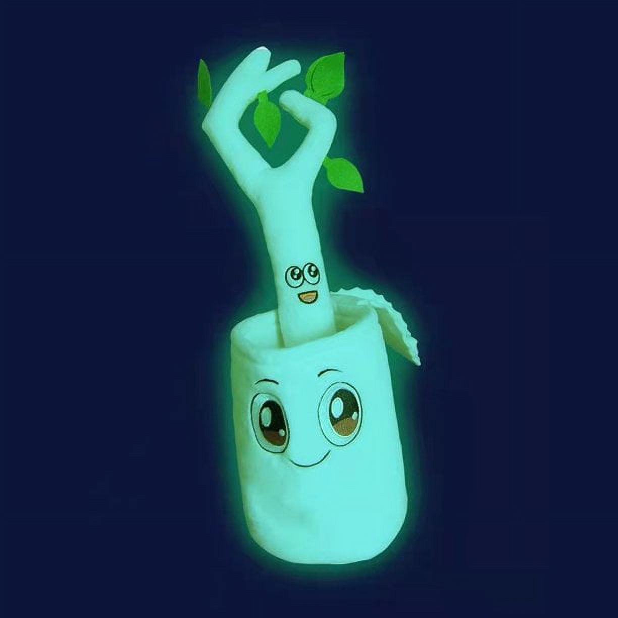 LankyBox Sticky n’ Canny Glow in The Dark Cute Plush Sofa Bed Plushier ...