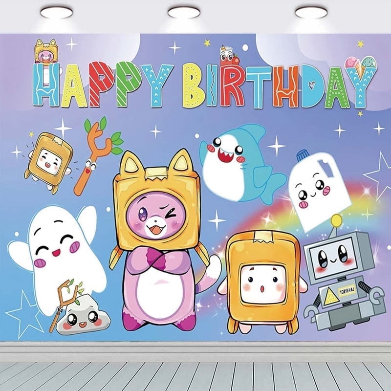 Lank Post Backdrop Banner Party Supplies Birthday Decorations ...