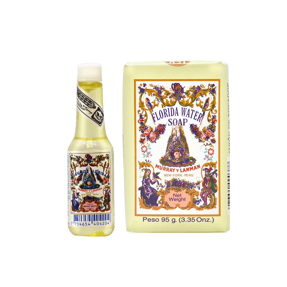 Lanman & Kemp Agua De Florida Peru 22ml (0.75oz) + Florida Soap 3.35oz ...