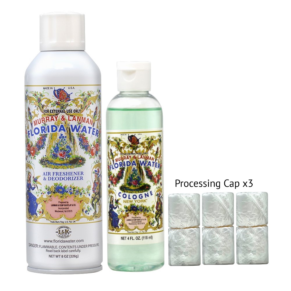 Lanman & Kemp Florida Water Air Freshener & Deodorizer 8oz + Aqua De ...