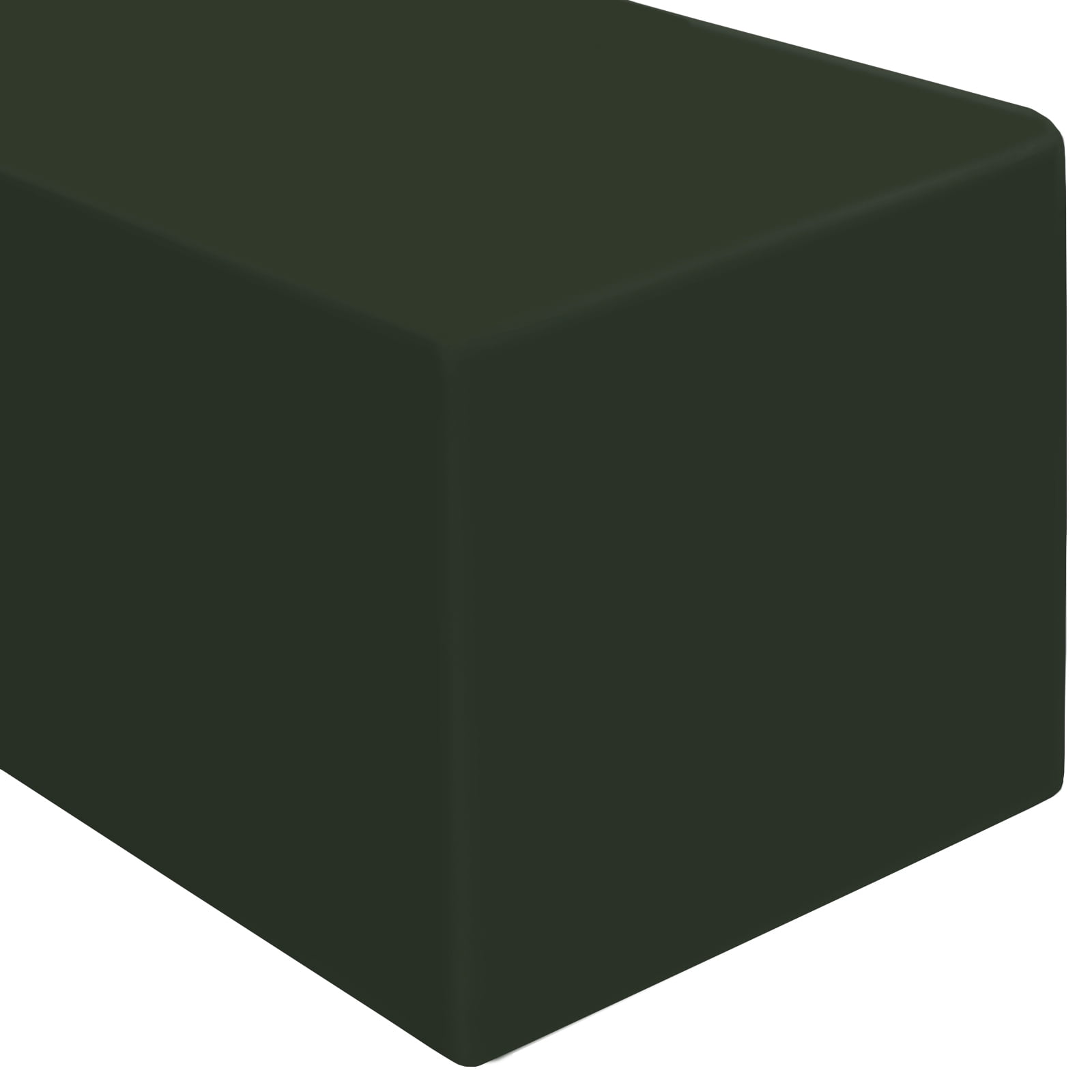 Lann's Linens 4' Fitted Tablecloth for 48" x 24" Rectangular Tables ...