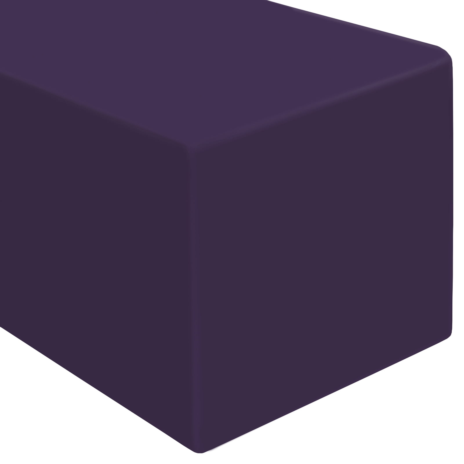 Lann's Linens 4' Fitted Tablecloth for 48" x 24" Rectangular Tables ...