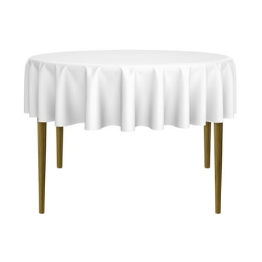 Lann's Linens Polyester Tablecloth - 90" x 156" Rectangular - Beige ...
