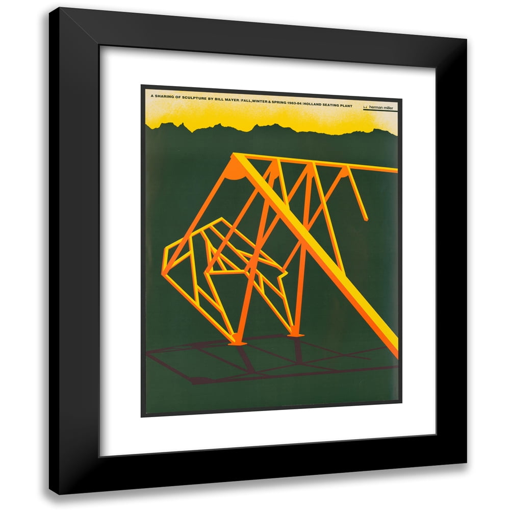 Lanny Sommese 12x14 Black Modern Framed Museum Art Print Titled - A ...