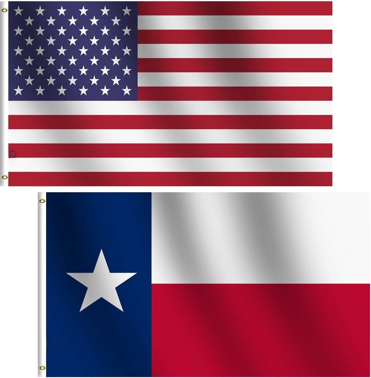 Lanola 2Pack-NEW Checkered Flags 3x5 Ft,Canvas Header and Double ...