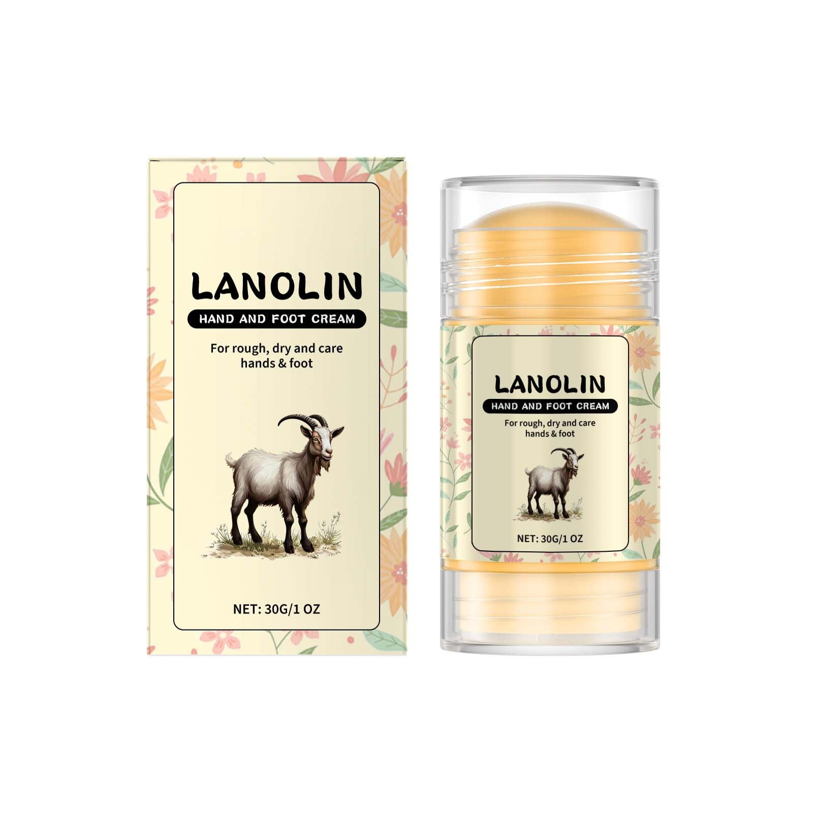 Lanolin Hand and Foot Cream 30g/1.0 oz - for Rough, Dry and Care Hand ...