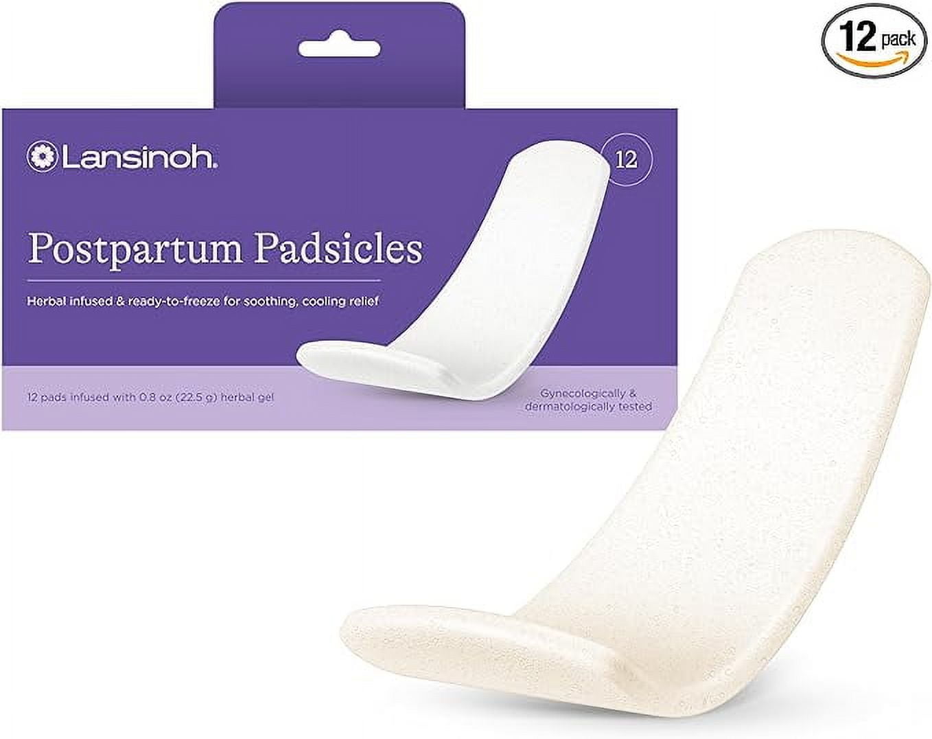 Lansinoh Postpartum Pads, Postpartum Essentials Padscicles, Perineal ...