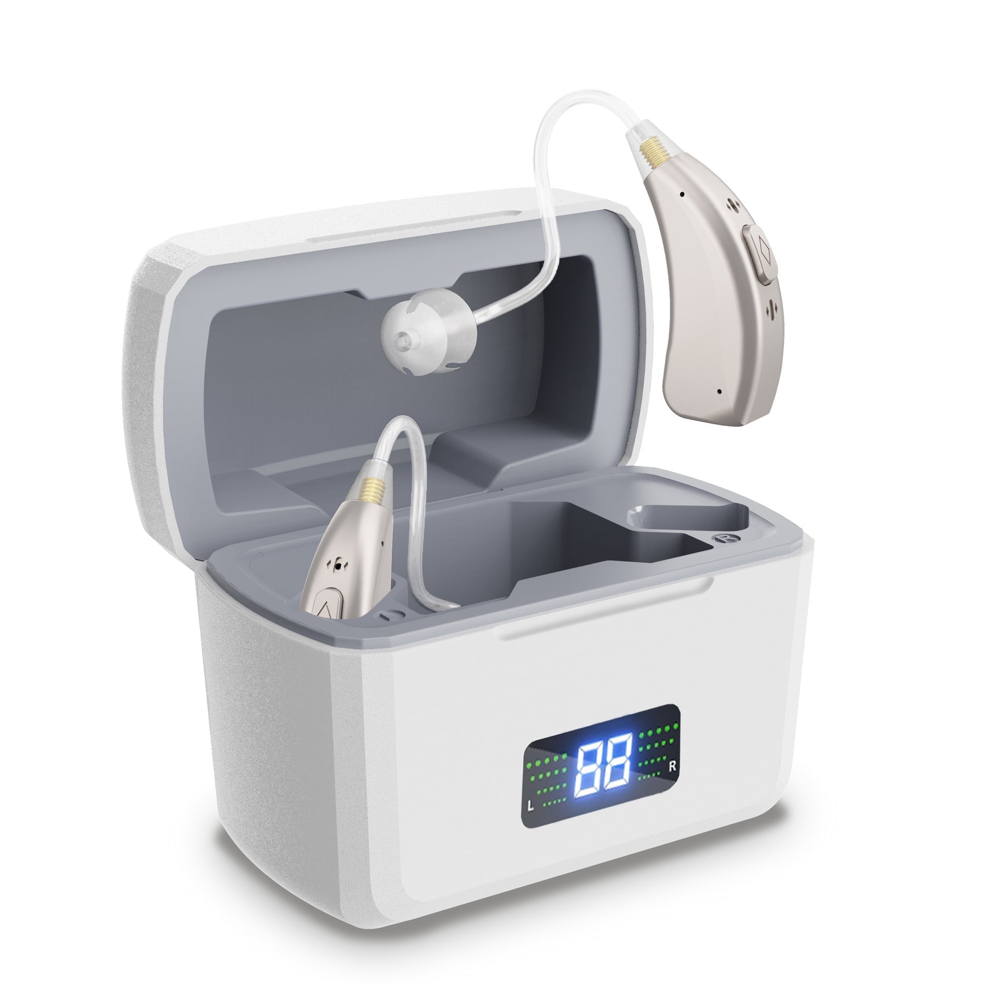 iadr Hearing Aids for Seniors with Noise Cancelling and Volume Control ...