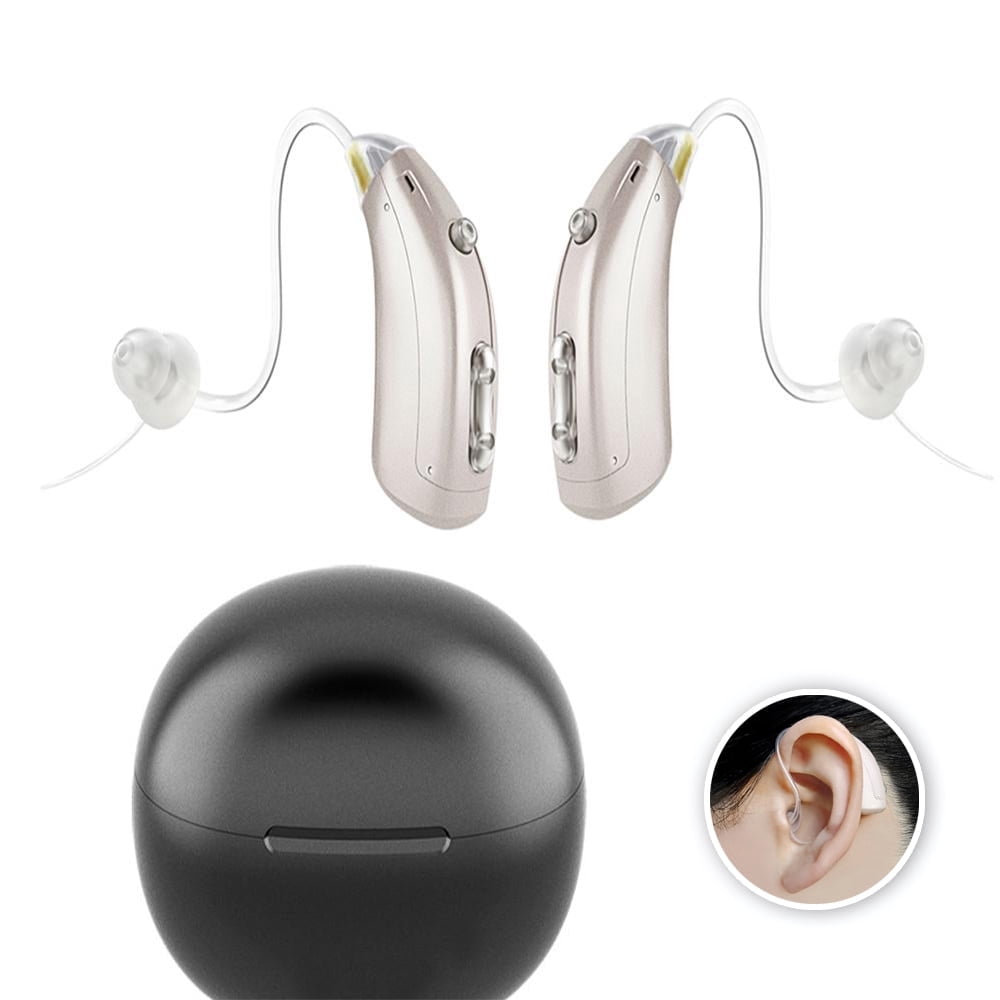 Lansion Sound Amplifiers for Senior with Noise Cancelling, Battery ...