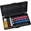 Lansky Professional Sharpening System, 5 Hone Stones + Guide Rods + Oil ...