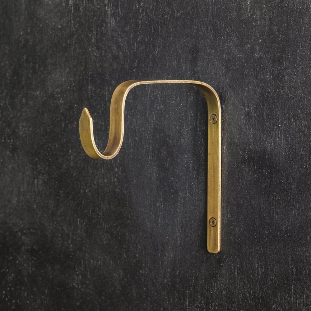 Lantern Bracket - Antique Brass - Box of 6 - Walmart.com