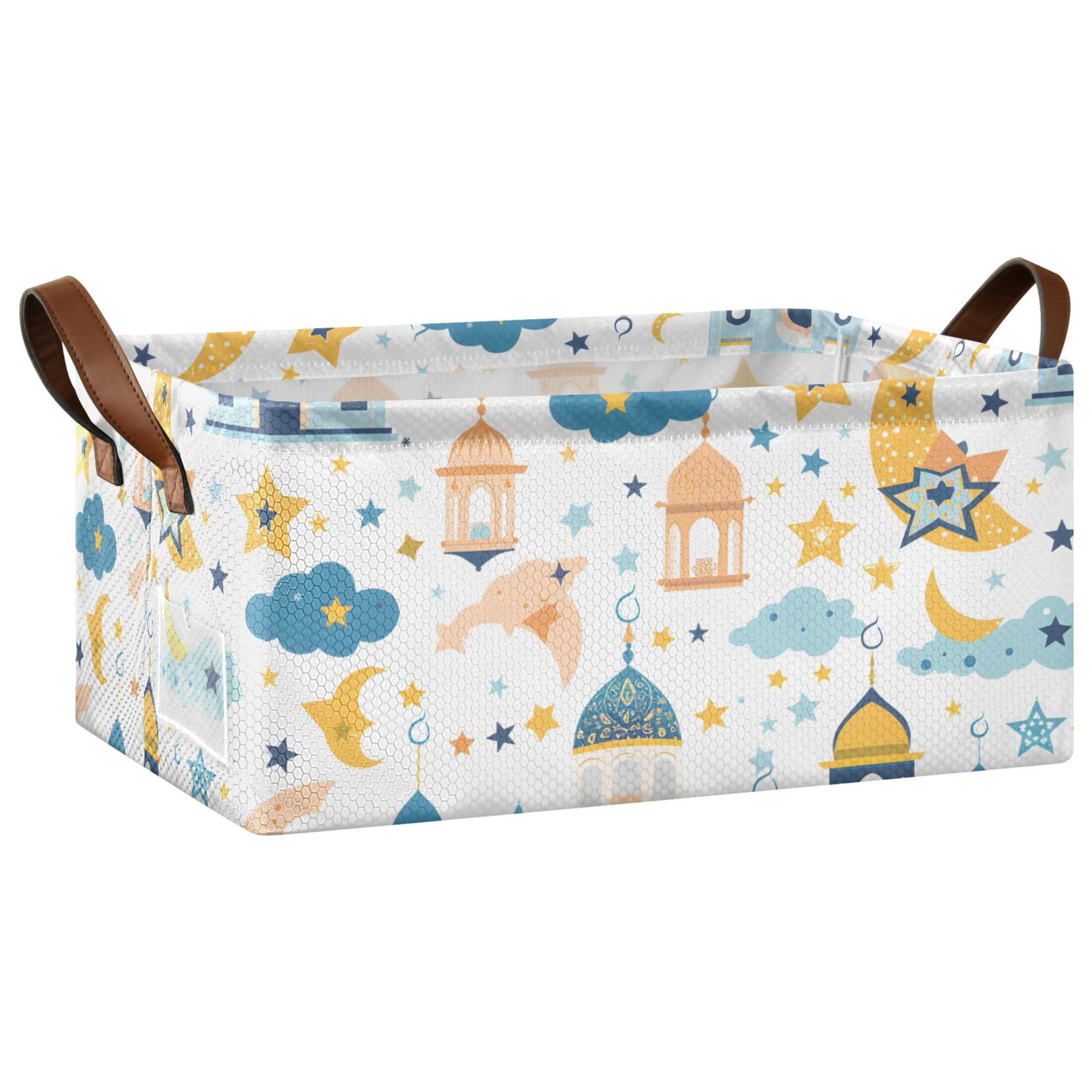 Lantern Cloud Star Moon Tower Collapsible Storage Bins Fabric Shelf ...