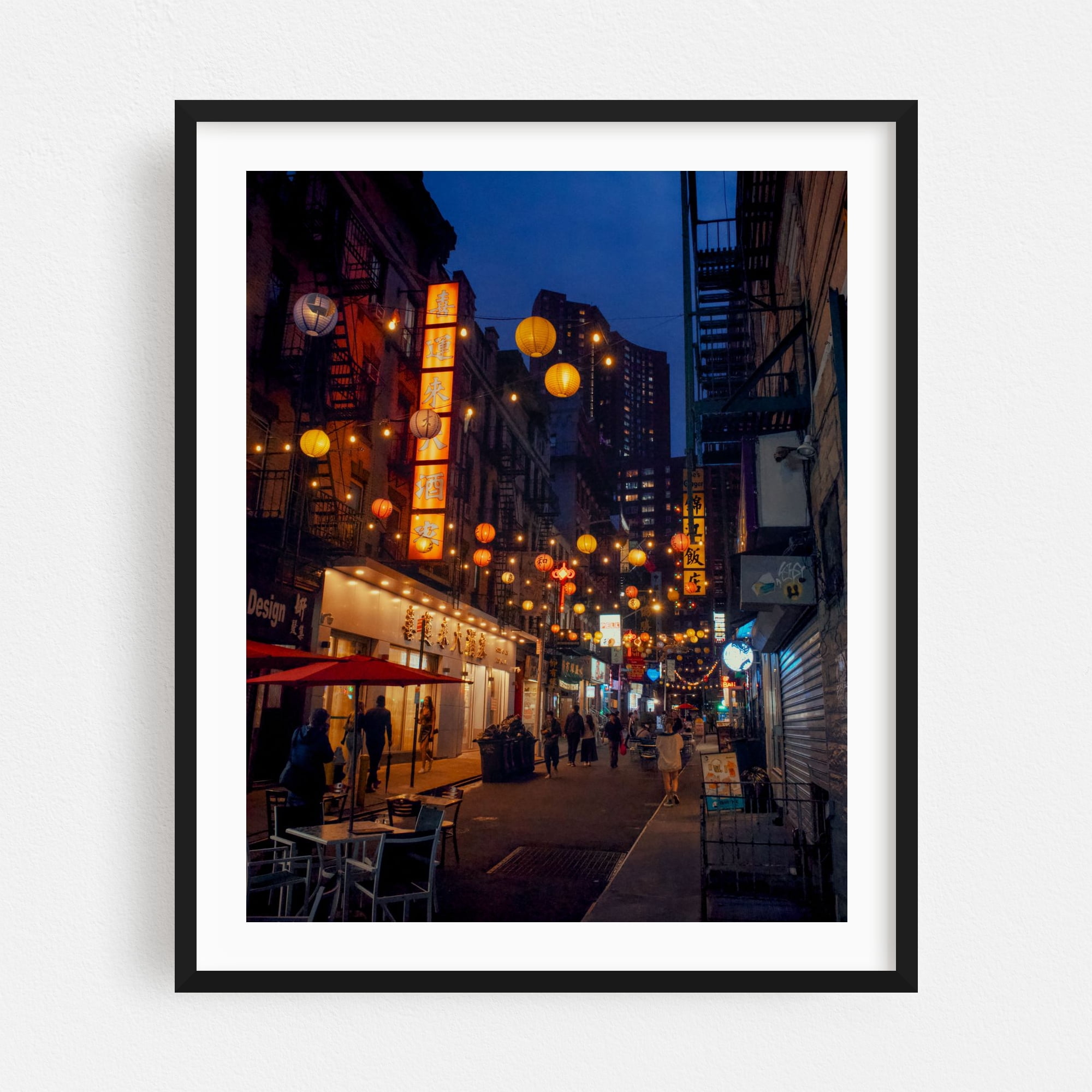 Lantern Lit Alley 02 - Manhattan New York Photography Street ...