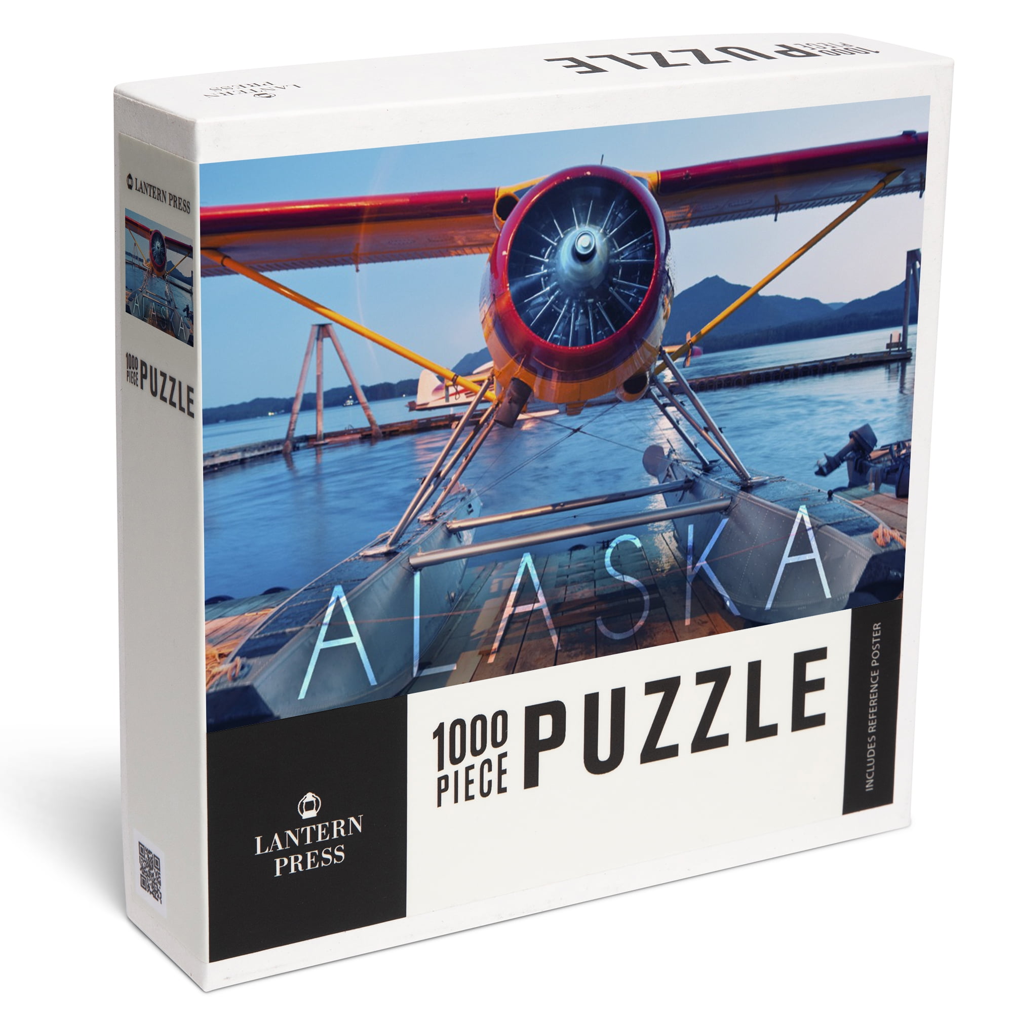 Lantern Press 1000 Piece Jigsaw Puzzle, Alaska, Float Plane - Walmart.com