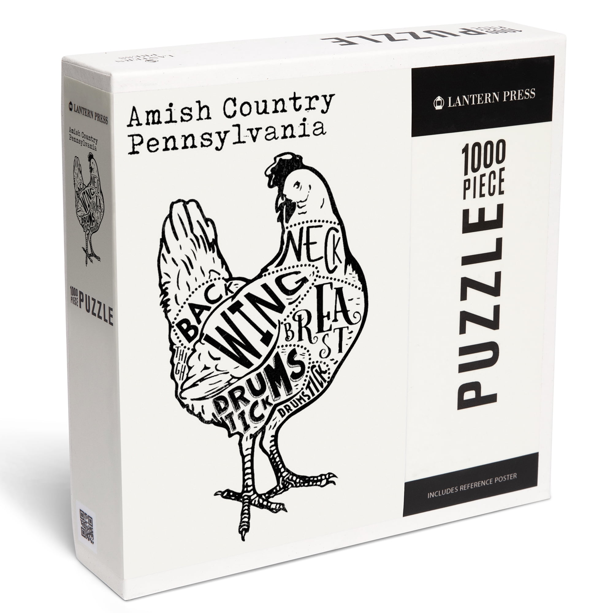 Lantern Press 1000 Piece Jigsaw Puzzle, Amish Country, Pennsylvania ...