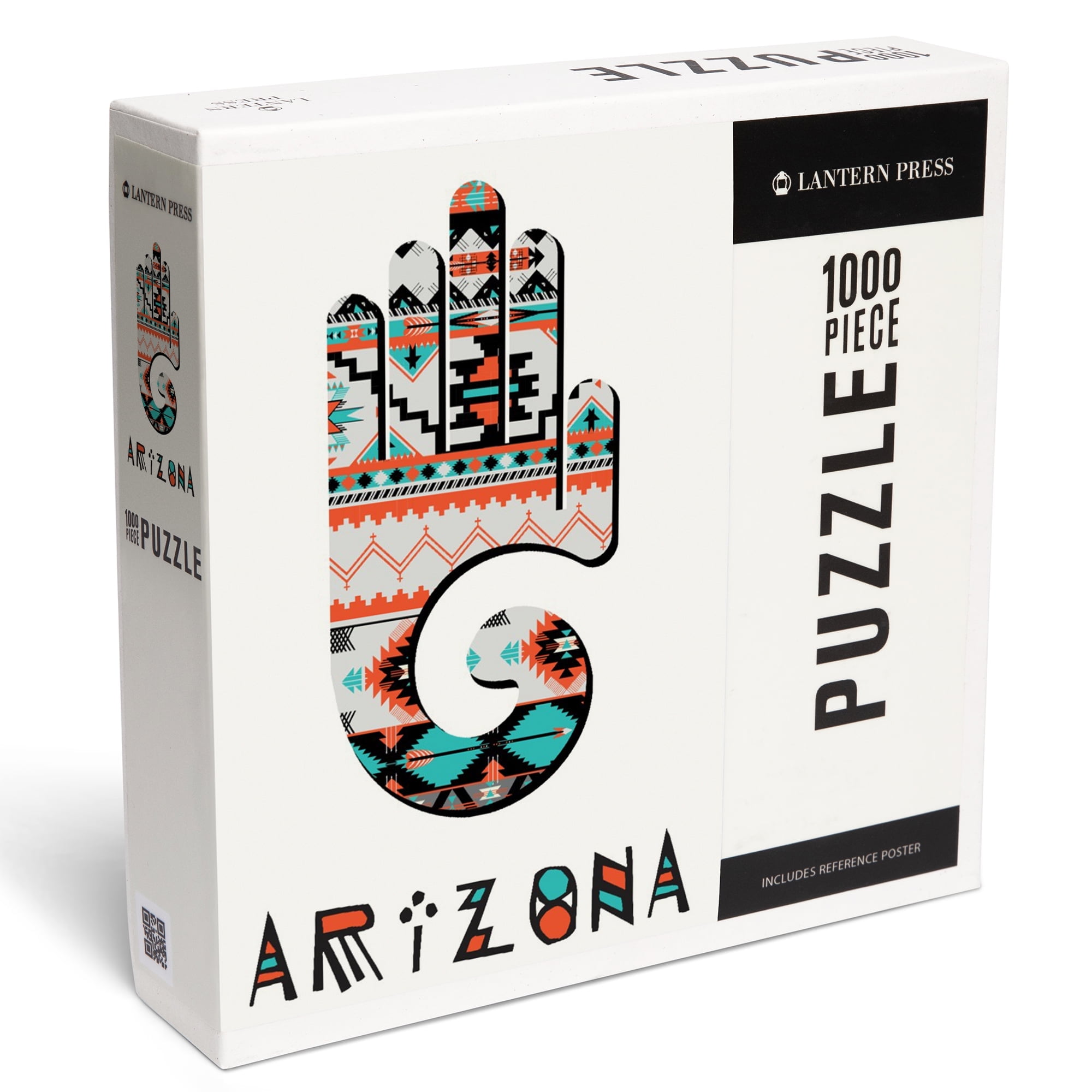 Lantern Press 1000 Piece Jigsaw Puzzle, Arizona, Southwestern Hand Icon ...