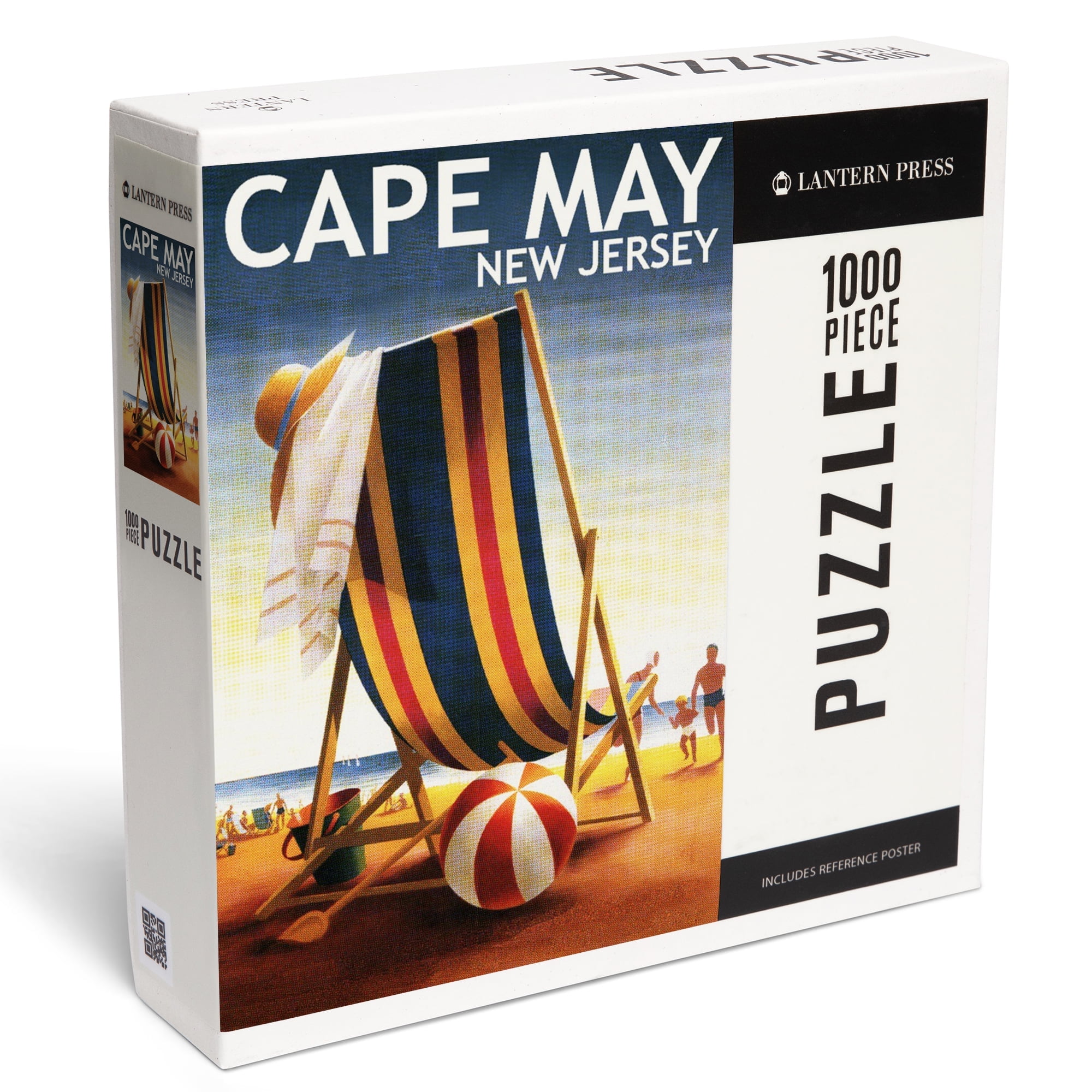 Lantern Press 1000 Piece Jigsaw Puzzle, Cape May, New Jersey, Beach ...